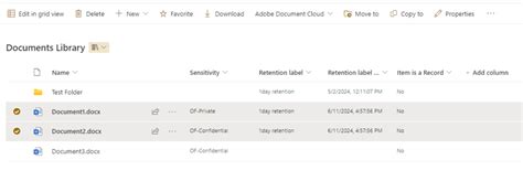 Essential Guide Applying Retention Labels In Sharepoint