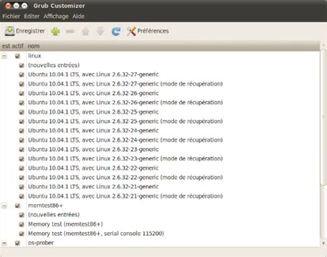 gérer et personnaliser le multiboot sur ubuntu et linux mint grâce à