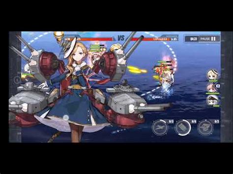 Azur Lane Exercise Gameplay Youtube
