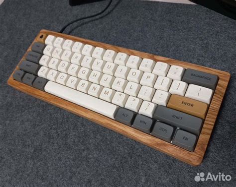 Корпус для механической клавиатуры GK61/SK61 - Дуб купить в Твери ...