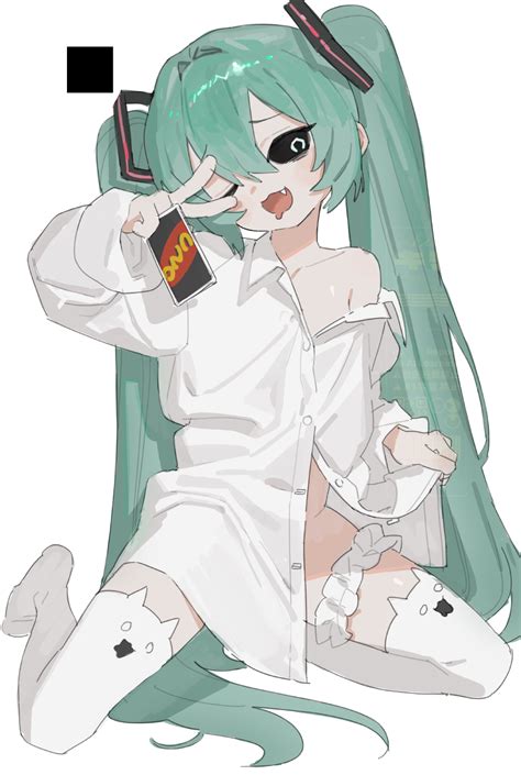 Mumukyabi Hatsune Miku Mimukauwa Nice Try Vocaloid Uno Game