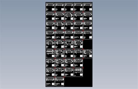 换热器简图 Autocad 2004 模型图纸下载 懒石网