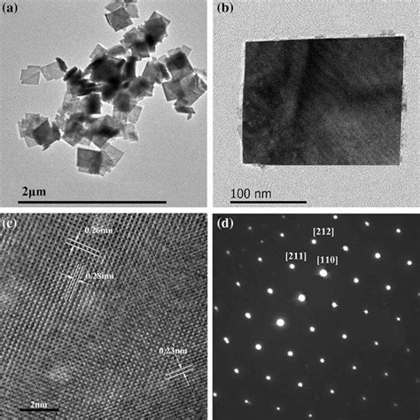 A Tem Image Of Bfo Ht Nanosheets B Tem Image Of Individual Bfo Ht