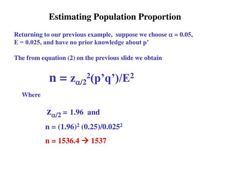 Ppt Estimating Population Parameters Powerpoint Presentation Free
