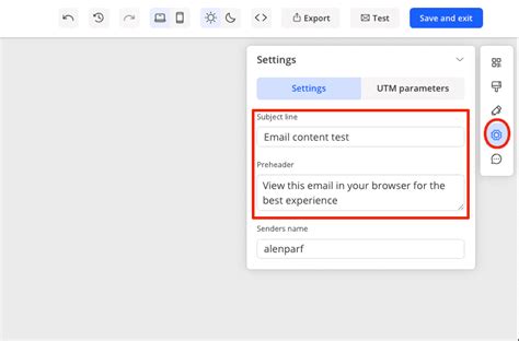 setting email subject line and preheader markeaze