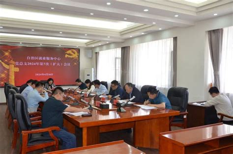 自治区就业服务中心党总支召开会议研究部署党纪学习教育工作建设