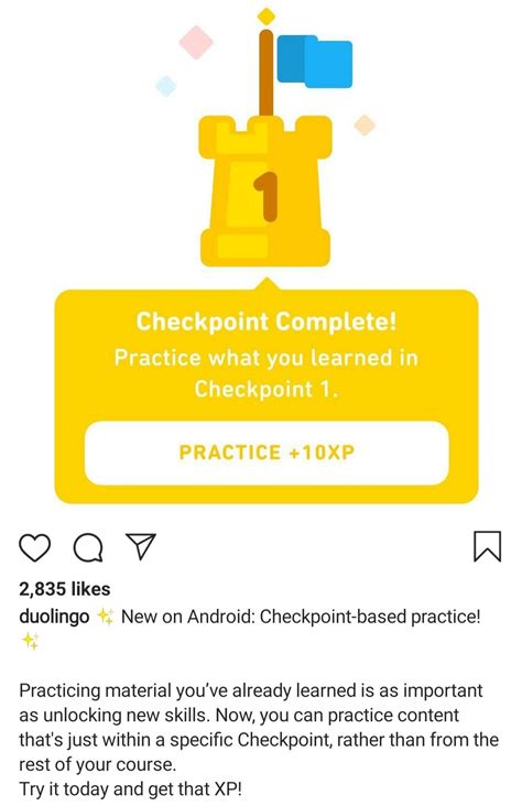 Checkpoint Based Practice Now Available On Android Rduolingo