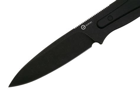 Civivi Varius C22009D-1 Black G10, fixed knife | Advantageously ...