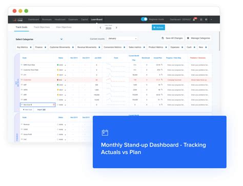 Lean Case · Business Plan Tool All Planning And Tracking Without Excel