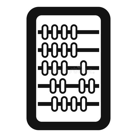 Accounting Desk Balance Icon Simple Vector Record Keeping Stock Vector