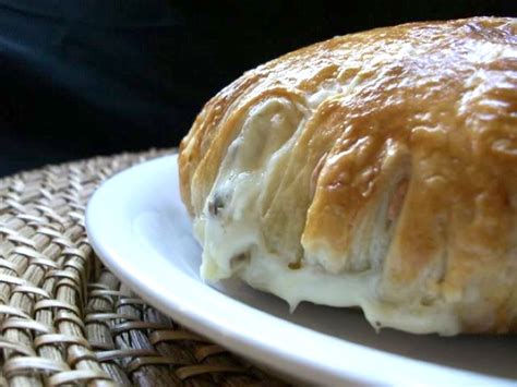 Baked Mushroom Stuffed Brie En Croute • The Heritage Cook