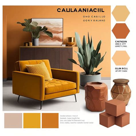 Minimalist Rust Mood Board Ideas