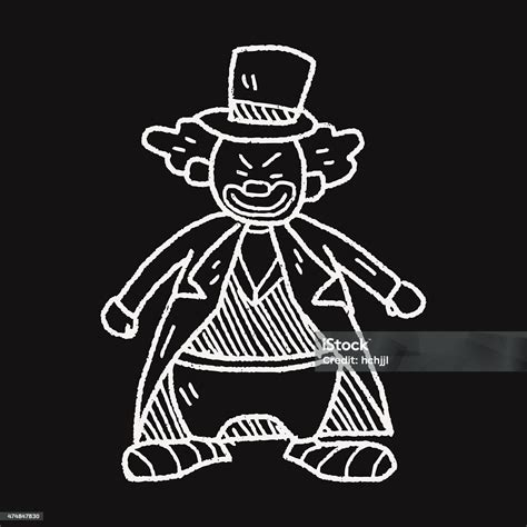Clown Doodle Drawing Stock Illustration Download Image Now 2015