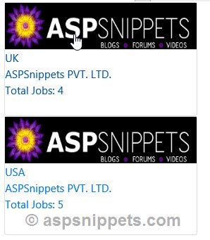 Count And Display Each Unique Records In ASPNet Repeater Using C And VBNet