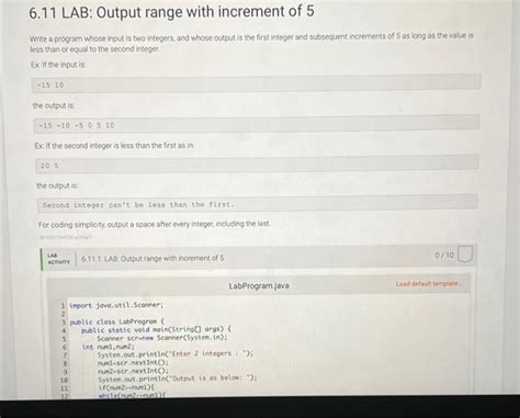 Solved 68 Lab Varied Amount Of Input Data Statistics Are