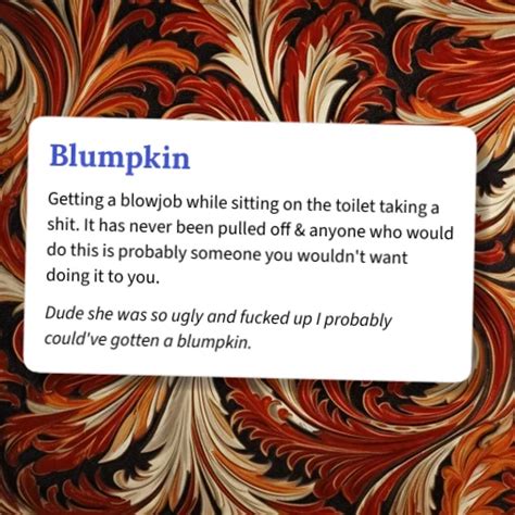 Urban Dictionary Blumpkin