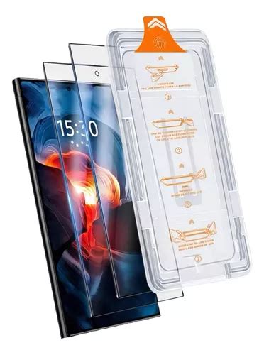 2kit Micas De Cristal Templado De Instalación Para Samsung Meses sin