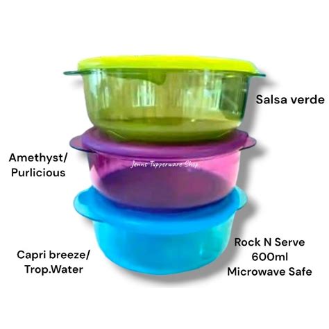 Tupperware Crystalwave Round 800ml Microwavabledivider Round Purple