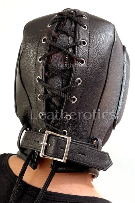 Premium Leather Bdsm Mask Leatherotics