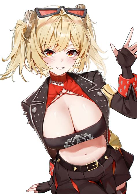 Burnice White Zenless Zone Zero Drawn By Sstthei Danbooru