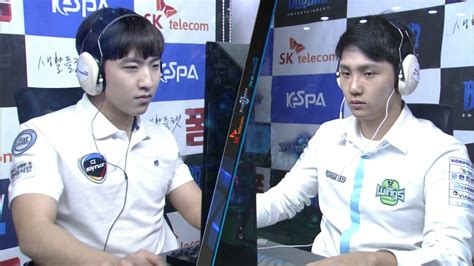 Sk 텔레콤 프로리그2016 김준호cj Vs 장현우진에어 1세트 Esportstv 스타크래프트 2 Youtube