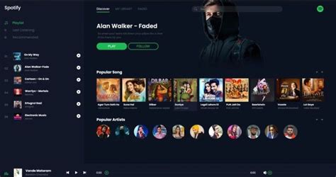 🚀 Spotify Web Clone Built With Html Css And Javascript 🎵 Excited To