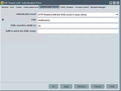 Evidian Web Access Manager Wam Saml V2 Configuration