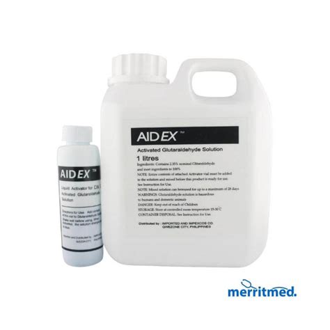 Aidex Activated Glutaraldehyde Solution 1 Liter Lazada Ph