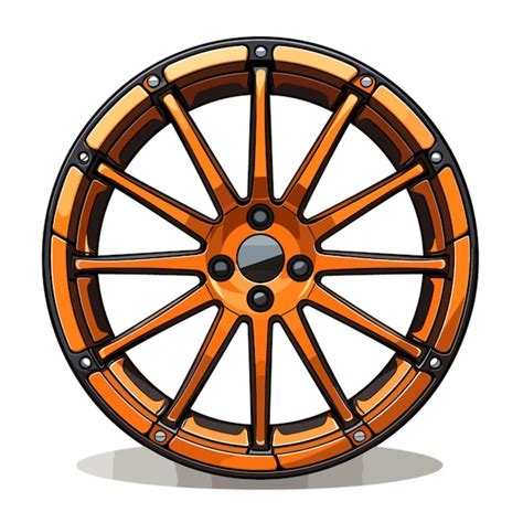 Premium Vector Wheel Vector On White Background