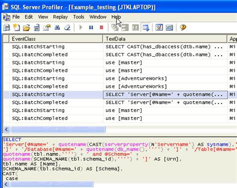 Automate Sql Server Testing With Profiler Sqlcmd And Ssis