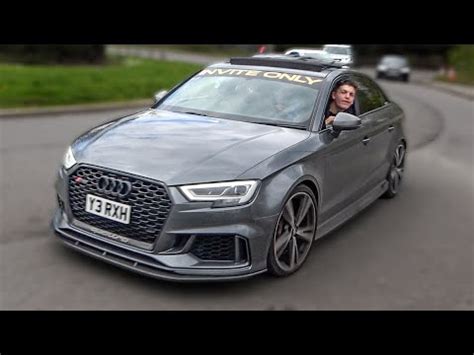 550HP Audi RS3 Saloon W Milltek Exhaust PURE Sound YouTube