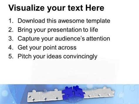 Puzzle Path Business Success PowerPoint Templates Ppt Backgrounds For Slides