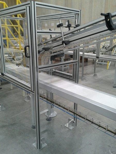 Perfil alumínio estrutural modular Ecos