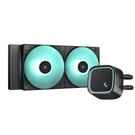 Water Cooler DeepCool LE500 Marrs, LED Green 240mm, Intel-AMD, R-LE500 ...