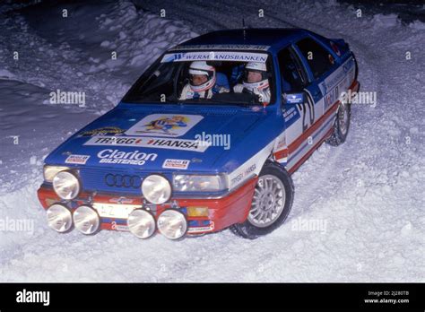 Bror Danielsson Swe Anders Eklind Swe Audi Coupequattro Gra Bd Rt
