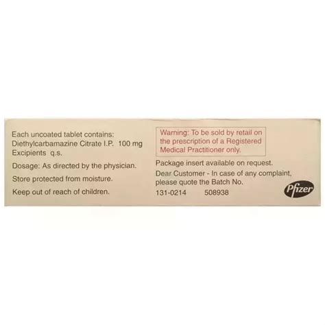 Hetrazan Tablet Uses Price Dosage Side Effects Substitute Buy Online