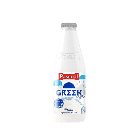Pascual Greek Style Plain Yogurt Drink 250ml Lazada Ph