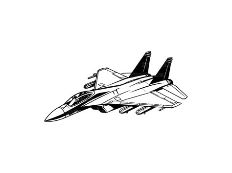 F 14 Tomcat Fighter Jet Svg Eps Dxf And Png Warbird Svg Vector