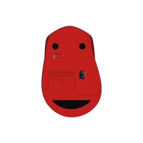 Logitech M331 Silent Plus Wireless Mouse Red Vibe Gaming
