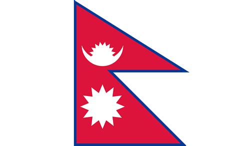 This Is The Flag Of Nepal The Only Non Rectangle Flag Of The World