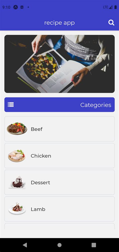 github melihsahtulek react native recipe app exercise for my react