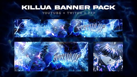 Killua Banner Pack By Itsxvamp On Deviantart