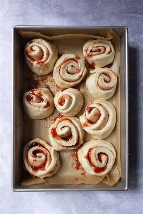 Strawberry Cheesecake Cinnamon Rolls A Recipe For Fun