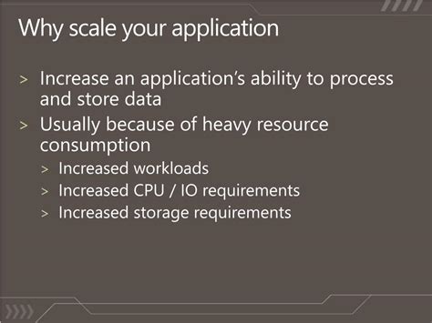 Ppt Scaling Out Web Applications With Microsoft Sql Azure Database