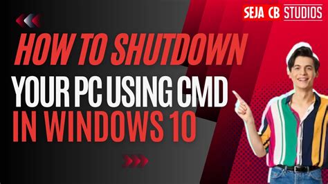 How To Shutdown Ur Pc Using Cmd Seja Chiranitha Bandara Youtube