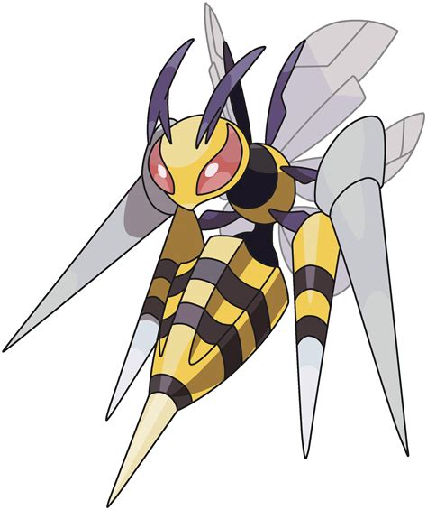 Mega Beedrill Vector Remake Of Original Artwork By Alex Darkrai On