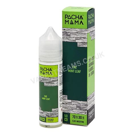 Pacha Mama The Mint Leaf E Liquid £899 Multi Buy Price Deals