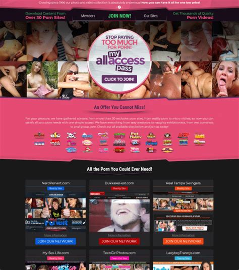 MyAllAccessPass Porn Site Review The Porn Map