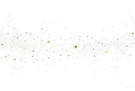 Premium Vector Christmas Light Gold And Light Silver Glitter Confetti