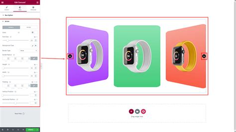 Custom Carousel Widget HT Mega Addons For Elementor